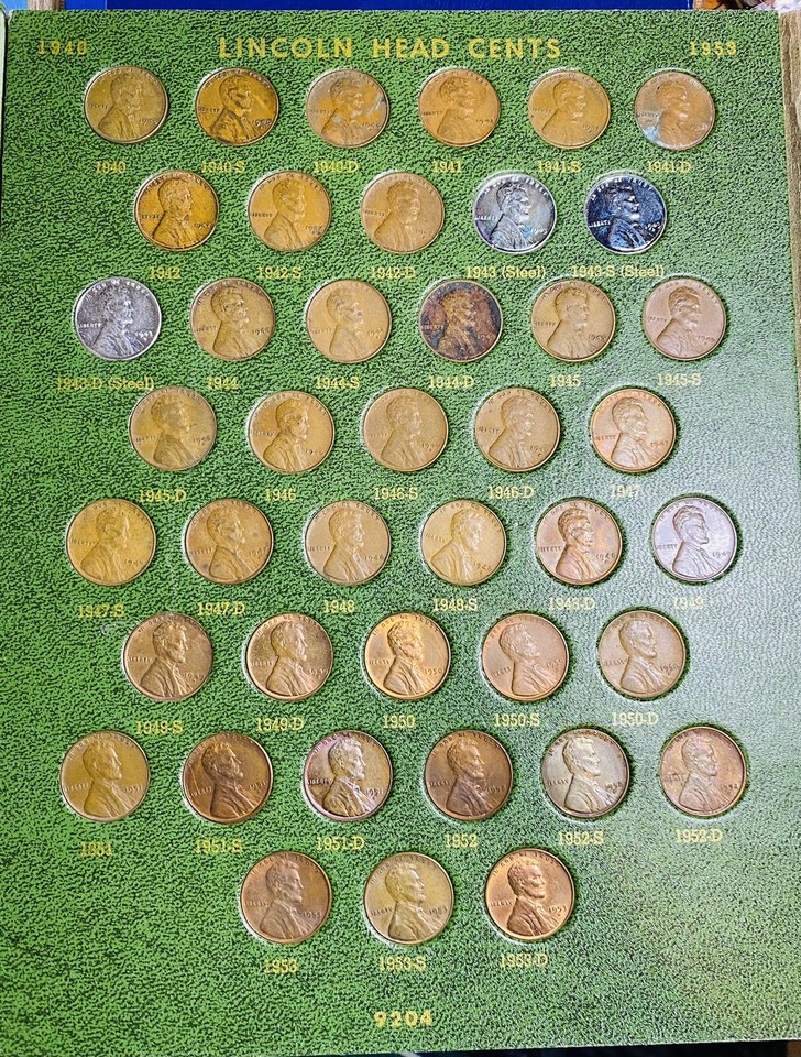 1909-1971 wheat penny book No 1909 S VDB But Have A 1922 No D | eBay