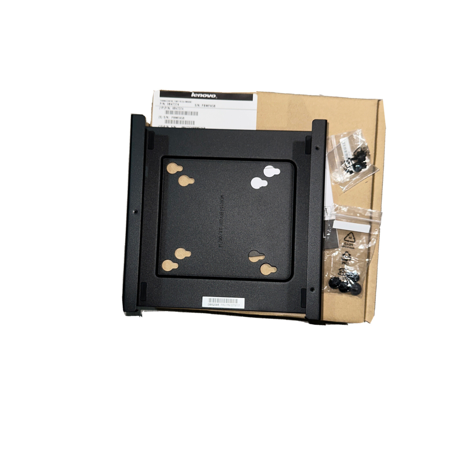 Lenovo ThinkCentre Tiny VESA Mount System Mounting Bracket 0B47374 ...