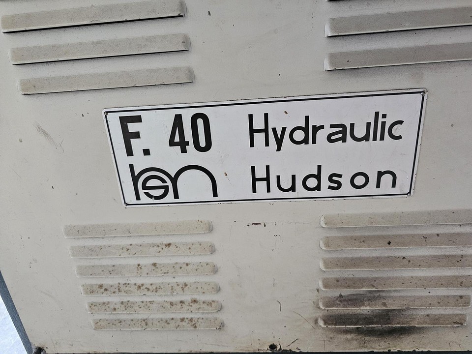 Hudson Machinery F-40 Hydraulic Clicker Die Cutting Press | eBay