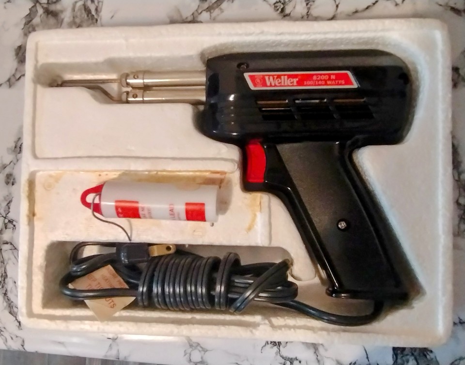 VTG Weller 8200 Universal Multi-Purpose Soldering Gun Dual Heat 140 ...