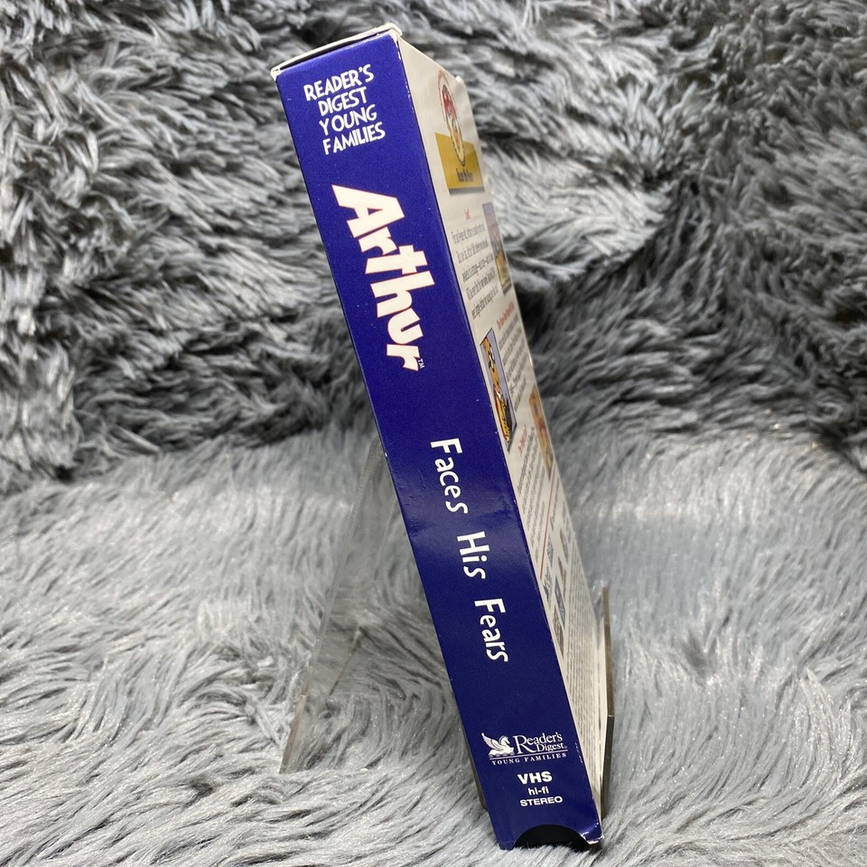 Arthur Faces His Fears VHS 2003 Reader’s Digest Young Families 4 Shows ...