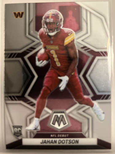 Javan Dotson 2022 Panini Mosaic Rookie Card #280 RC Washington ...