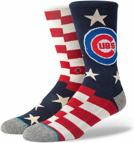Stance x MLB Chicago Cubs Socks 'Brigade Cubs 2' | Size L | Crew | NWT ...