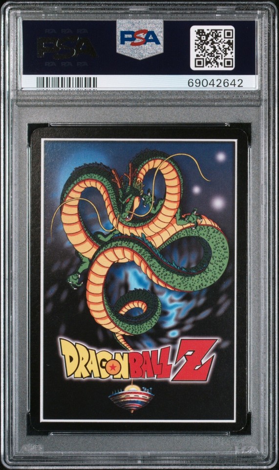 PSA 8 Limited Foil Nail Combat Drill 2001 Trunks Saga DBZ #137 Dragon ...