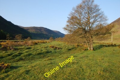 Photo 6x4 Looking down Strathconon Milton/NH3055 The river Meig is just ...