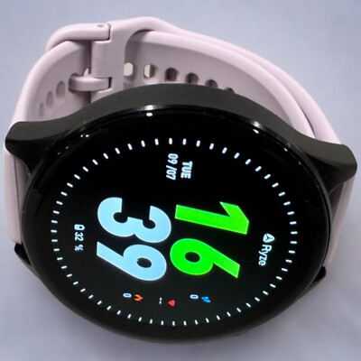 Ryze Wave Smart Watch MP3 (Lilac/Black) | eBay Australia