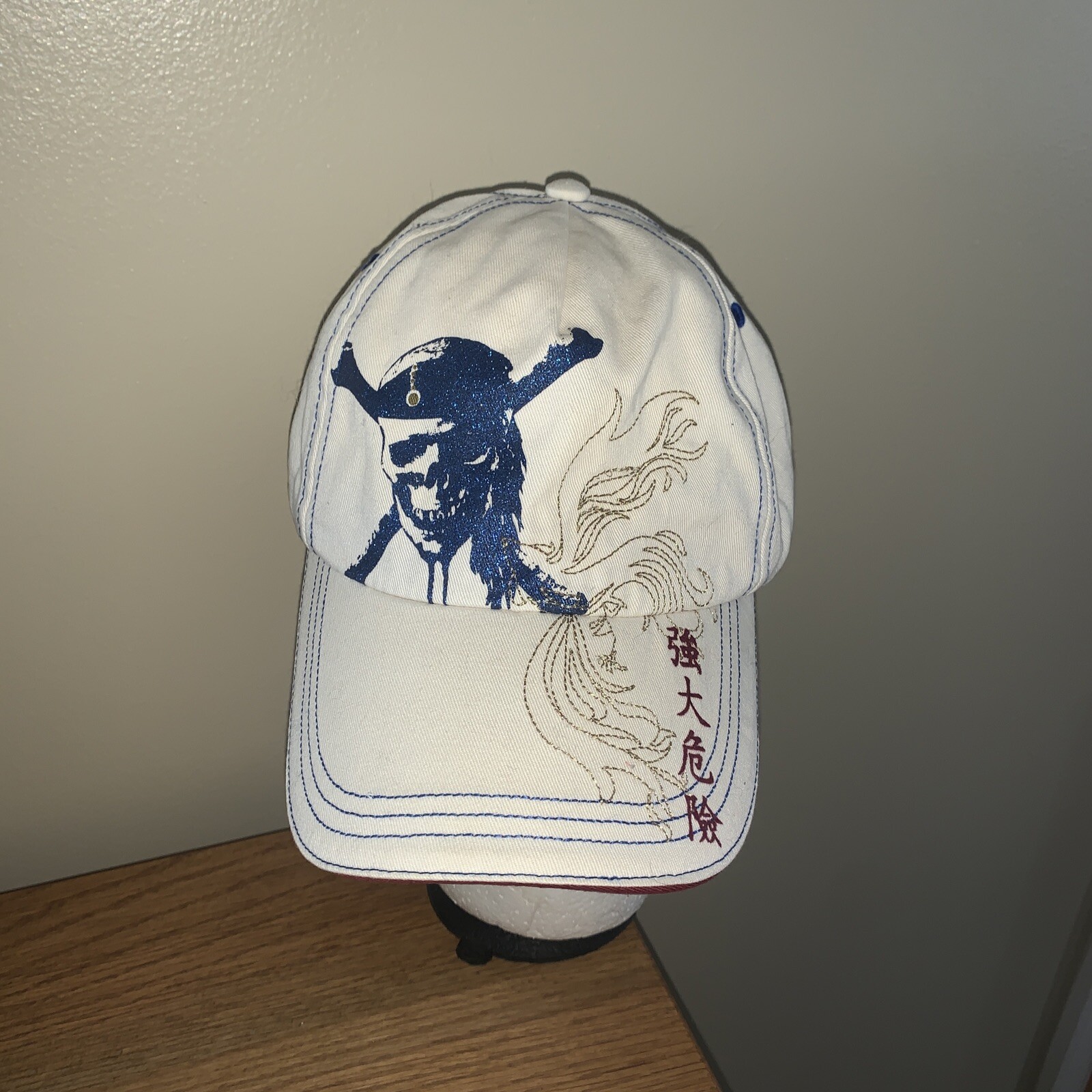 DISNEY EXCLUSIVE Johnny Depp Pirates of the Caribbean Baseball Cap Hat ...