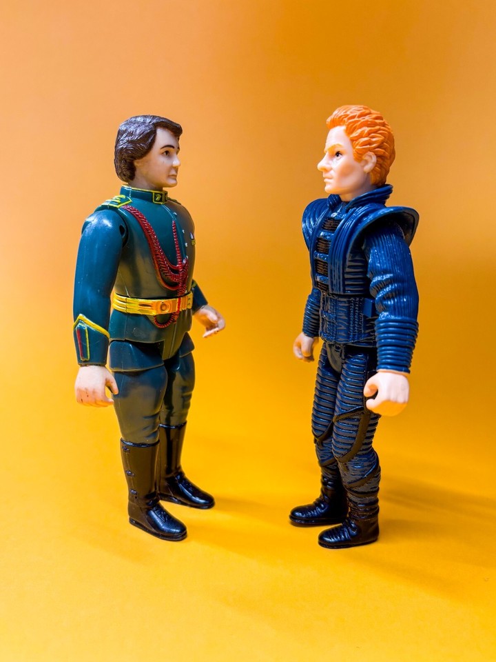 Lot of 2 LJN Dune Paul Atreides and Feyd (Sting) Action Figures 1984 ...