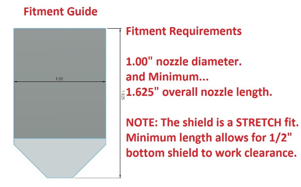 Splash View Spark Shield Fits Hypertherm 45XP/65/85.. Langmuir machine ...
