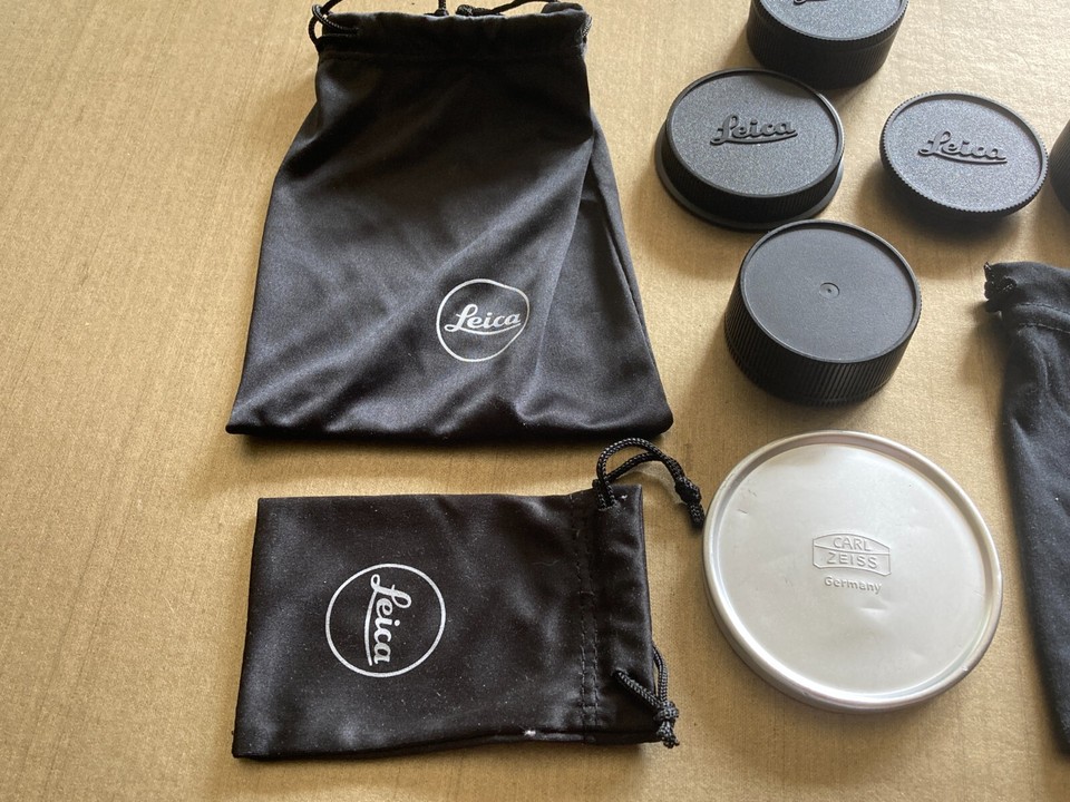 Mixed Lot Leica Leitz OEM Lens Covers Caps + | eBay