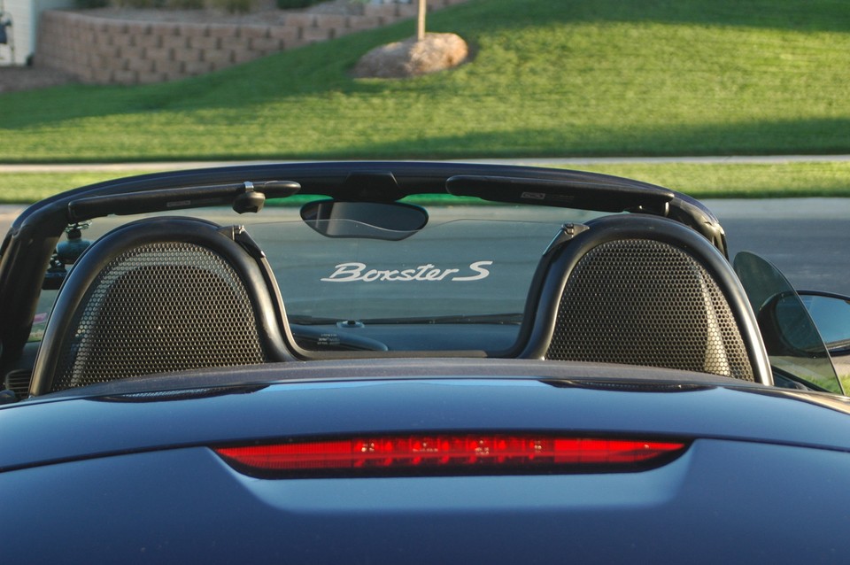 FITS Porsche Boxster Boxster S 986 987 981 Windscreen Etched Glass ...