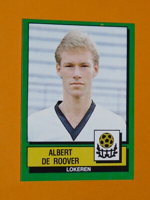 #216 ALBERT DE ROOVER LOKEREN PANINI FOOTBALL 89 1988-1989 BELGIQUE | eBay