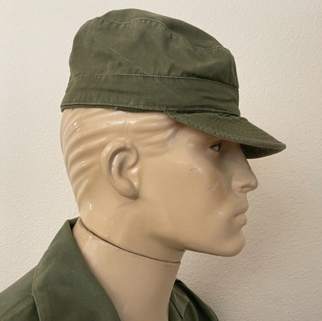 KOREAN WAR ERA US ARMY M1951 O.D. COTTON LINER FIELD CAP (6 3/4) | eBay