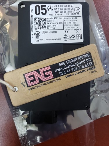 2024 NEW MERCEDES-AMG RADAR SENSOR A0009054907 = A0009051606 ...