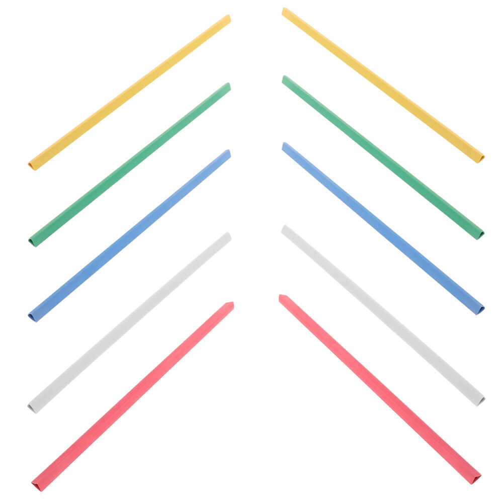 Paper Binder 10PCS Binding Bars Plastic 12 Inches Plastic Folders ...