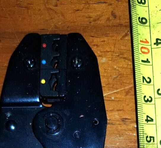 ADC-Commscope Pressmaster Crimp Tool+DIES size red, blue, yellow | eBay