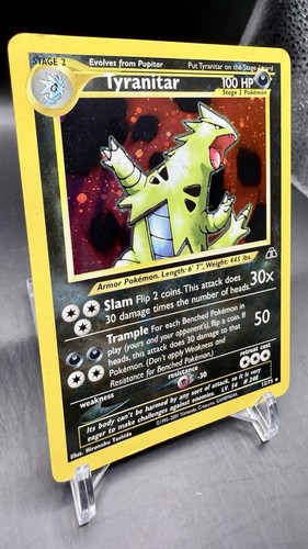 Pokemon TCG Tyranitar Neo Discovery 12/75 Holo Rare WoTC NM Vintage | eBay