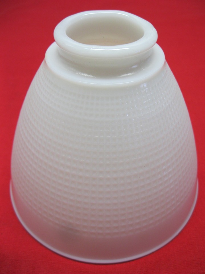 Vintage Corning Milk Glass Torchiere 6" Lamp Shade 820090 | eBay