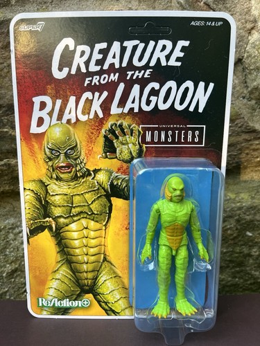 Super7 ReAction Creature From The Black Lagoon O-Ring Figure (Neon ...