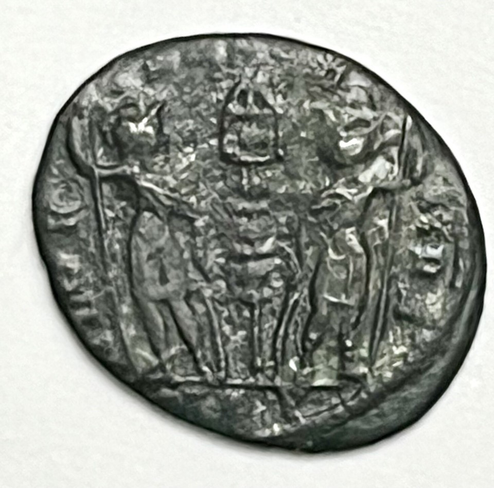 ROMAN EMPIRE. Delmatius, 335-337 AD. Soldiers with standards | eBay