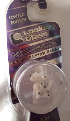 Sal the DALMATIAN Miniature - Looking Glass Handcrafted Figurine Torch ...