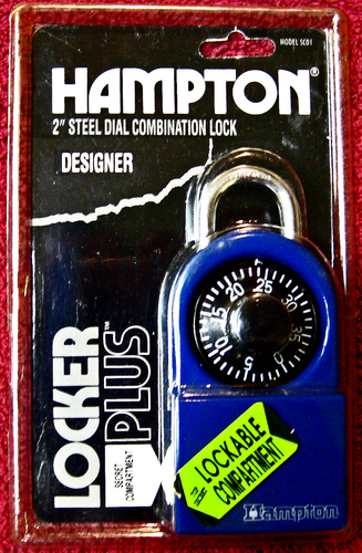 Sealed Hampton 2" Steel Dial Combination Lock Secret Compartment NEW ...