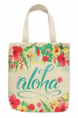 Hawaiian Woven Tote Bag Beach Handbag Shopping Hawaii Travel Aloha ...