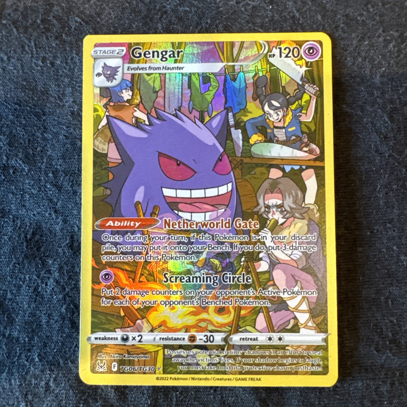 Gengar 2022 Sword & Shield: Lost Origin #TG06/TG30 Trainer Gallery ...