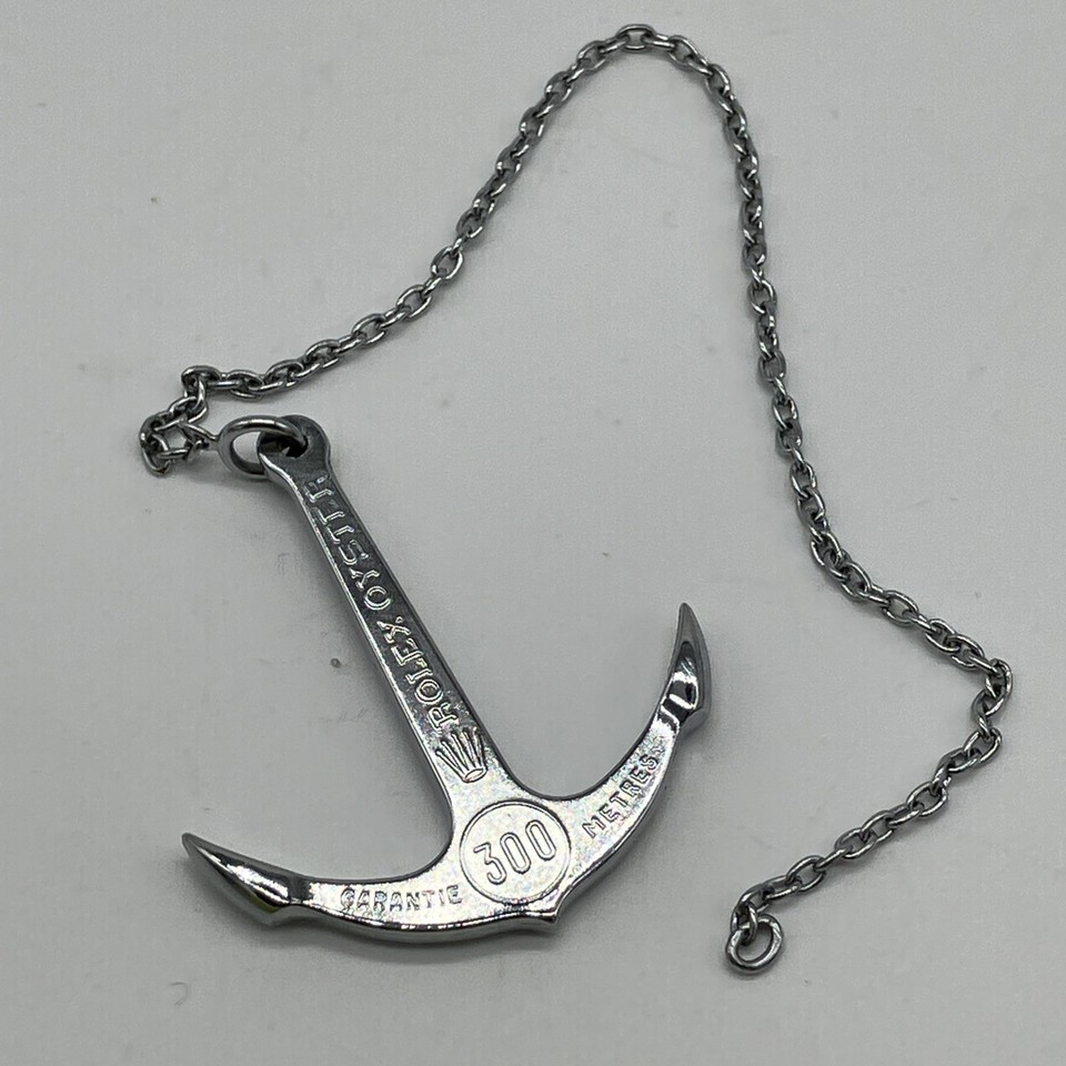 ROLEX OYSTER SEA DWELLER ANCHOR WITH CHAIN 300 Meters 1000 Feet FREE ...