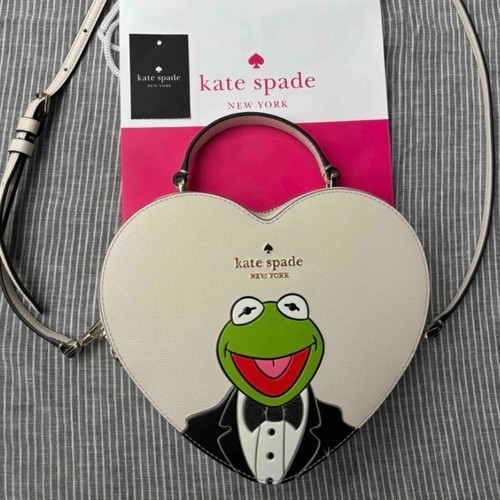KATE SPADE DISNEY X KATE SPADE NEW YORK MUPPETS KERMIT CROSSBODY KJ960 ...