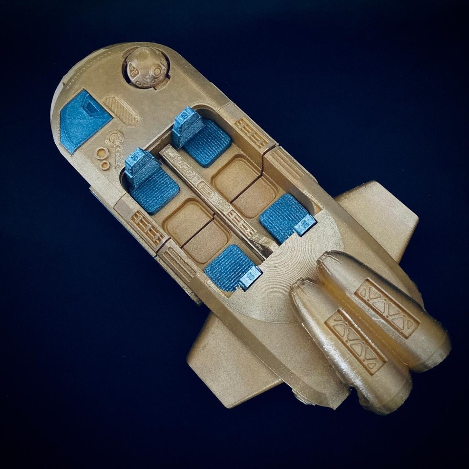 NG-01 Toro Calican Landspeeder for 3.75 IN (1:18) FIGURE Diorama (Painted) | eBay