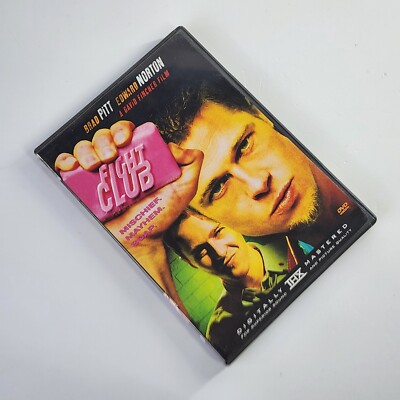 Fight Club (DVD, 1999) Brad Pitt, Edward Norton, Helena Bonham Carter ...