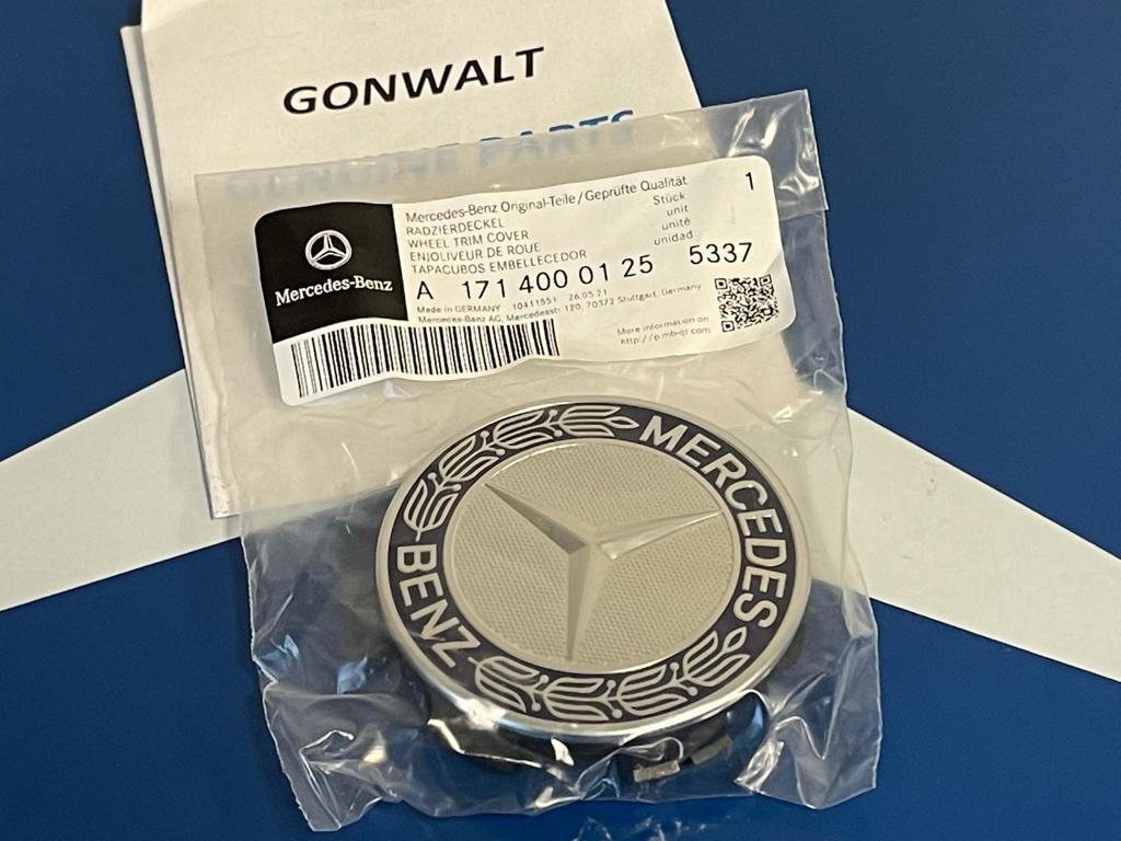 Mercedes Benz New Blue Wheel Rim Insert Hub Cap GL320 GL450 GL550 ...