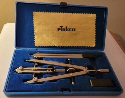 Vintage Pickett Drafting Compass Set 1501N Made in Germany | eBay