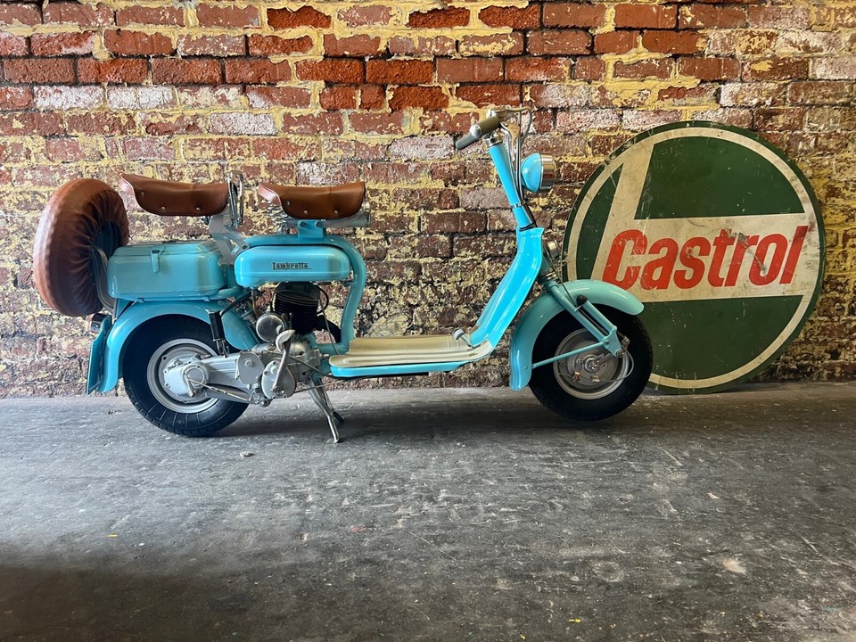 1951 Lambretta Model C 125, beautifully restored and UK registered ...