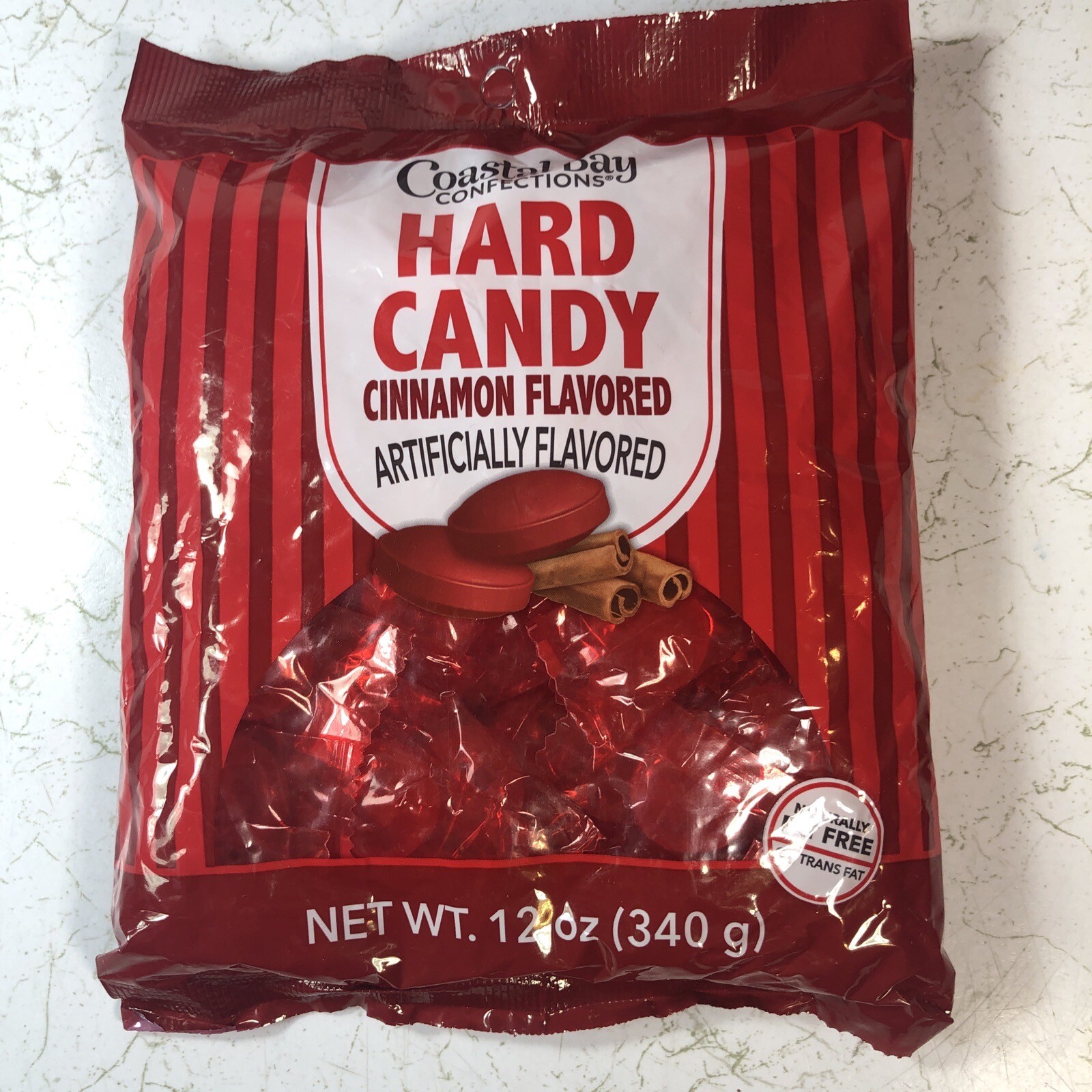 *Lot of 5 * Coastal Bay Confections Cinnamon Hard Candy 12 oz Bags Free ...
