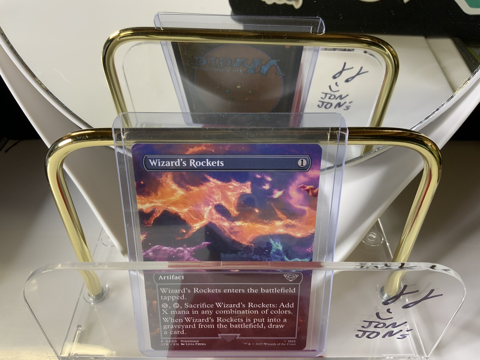 Wizard's Rockets (Extended Art) MTG: Lord Of The Rings LOTR NM/Mint | eBay