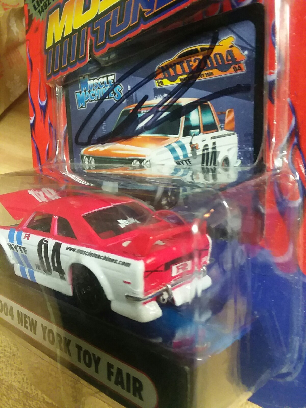 Muscle Machines 2004 toy fair Datsun 510 BRE Signed By Peter Brock ! | eBay