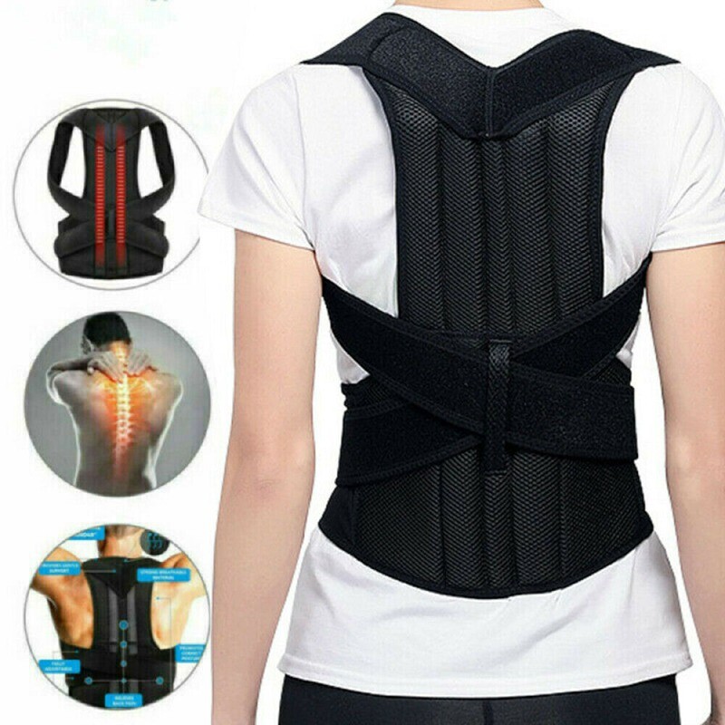 Hot Hunchback Correction Belt Adult Posture Belt Back Fixed Corrective ...