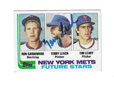Terry Leach 1982 Topps Rookie Card #623 Signed | eBay