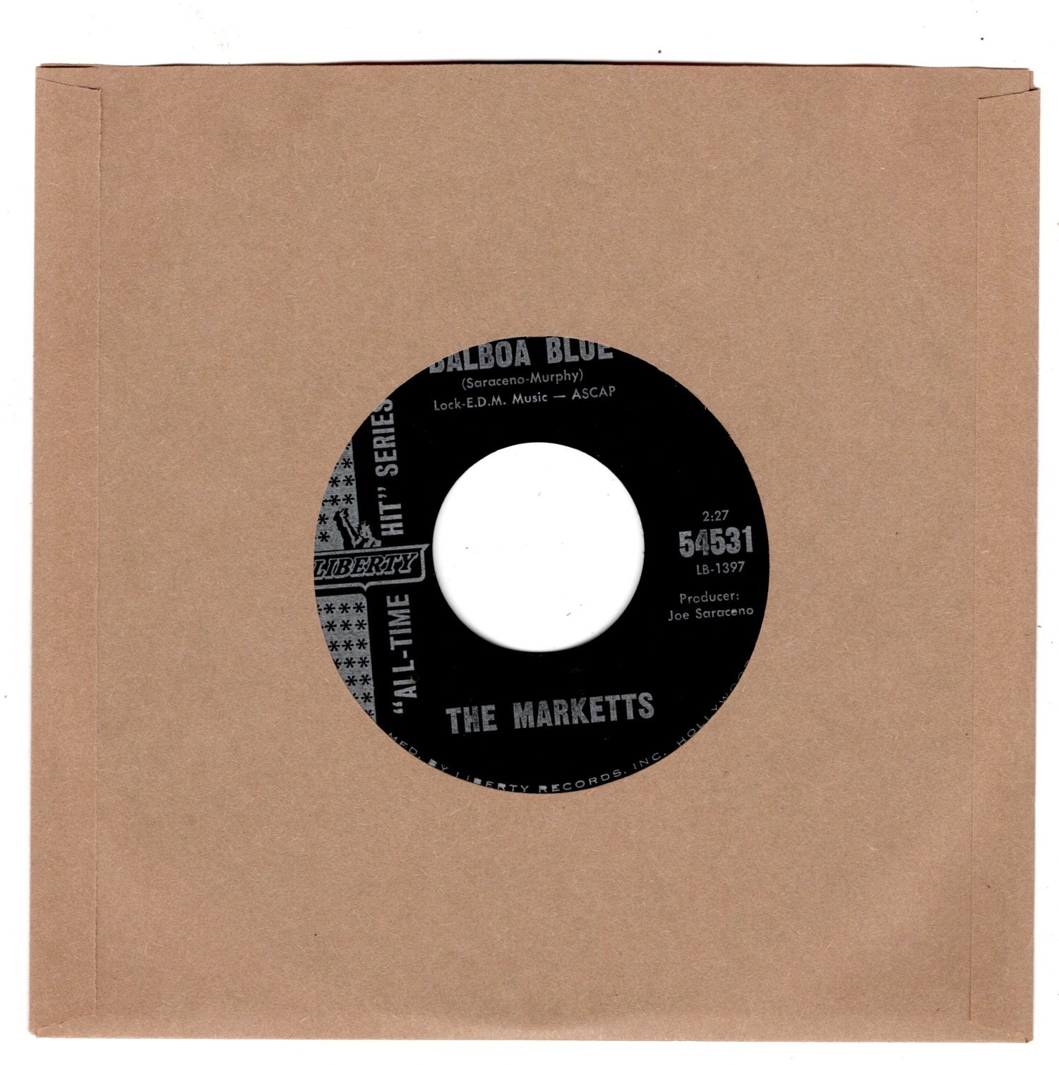 The Marketts-Balboa Blue/Surfer Stomp (VG+) reissue | eBay