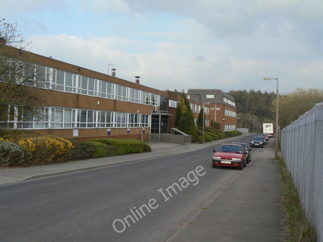 Photo 6x4 High Holborn Road Ripley/SK4050 The spine road of the Codnor ...
