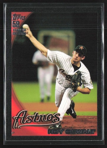 Roy Oswalt 2010 Topps Black /59 #586 Houston Astros | eBay