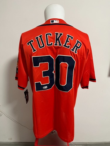 Kyle Tucker Signed Custom Jersey Autograph COA XL | eBay