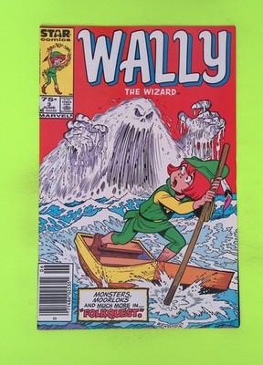 Wally the Wizard #3b 1985 Star Comics Variant Newsstand W50-67 | eBay