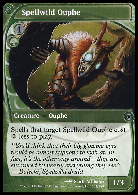 MTG Magic the Gathering Spellwild Ouphe (151/180) Future Sight MP | eBay