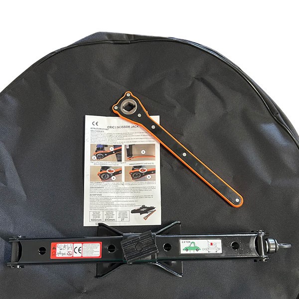 SPARE WHEEL STEEL FOR RENAULT ESPACE 2023-2025 WITH JACK KEY AND BAG ...