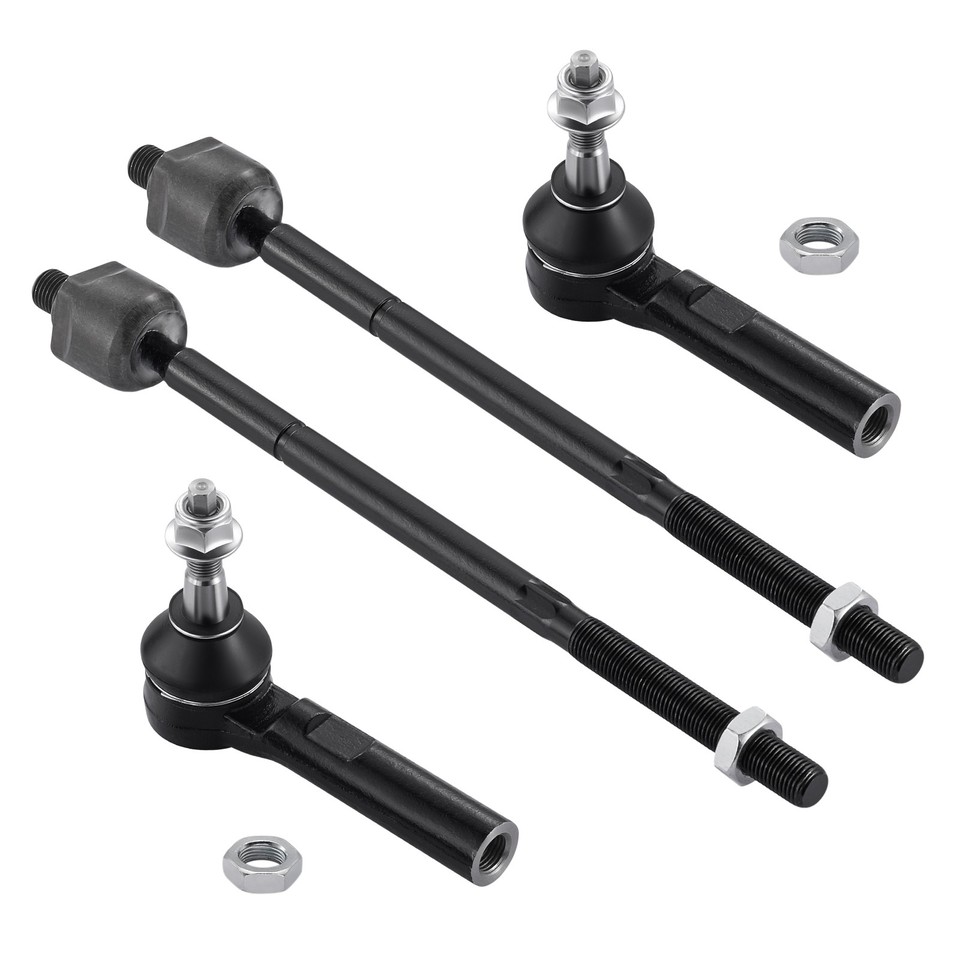 4*Front Inner and Outer Tie Rod Ends Links Kit for 2009 - 2020 Dodge ...
