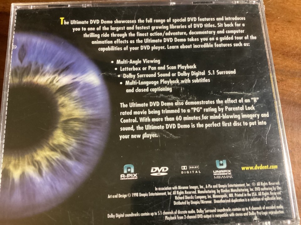 Ultimate DVD Demo - NEW SEALED - $5.19 | eBay