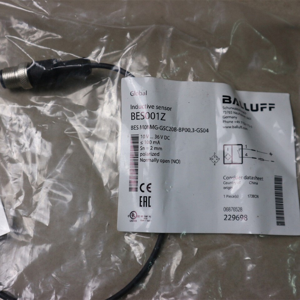 1PC NEW BALLUFF BES M08MG-GSC20B-BP00,3-GS04 BES001Z FREE SHIPPING | eBay